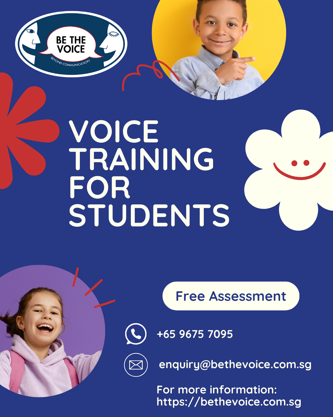 Join us for a FREE Assessment for our Student Speaking Course! - Be The ...